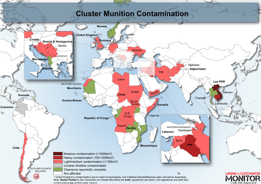 Cluster Munition Contamination