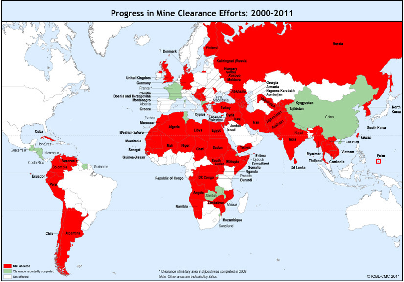 Mine Clearance Progress