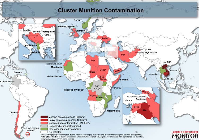 Cluster Munition Contamination